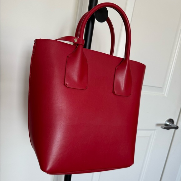 Zara | Bags | Zara Red Handbag | Poshmark